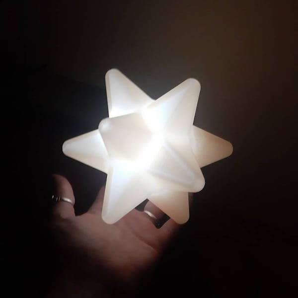 Star Fragment LED Light, Animal Crossing Battery Powered Prop, ACNH 3D ...