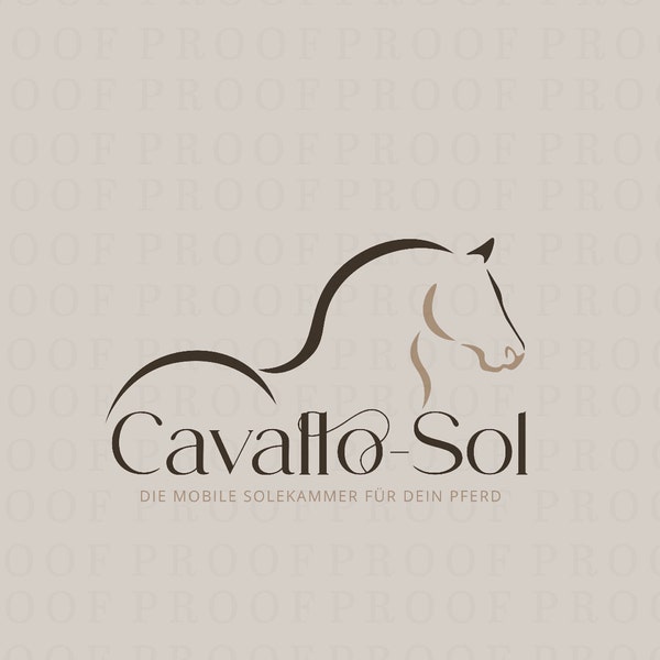 Custom Equestrian Logo - Horse Head Logo - Equine - Custom Horse Logo ...
