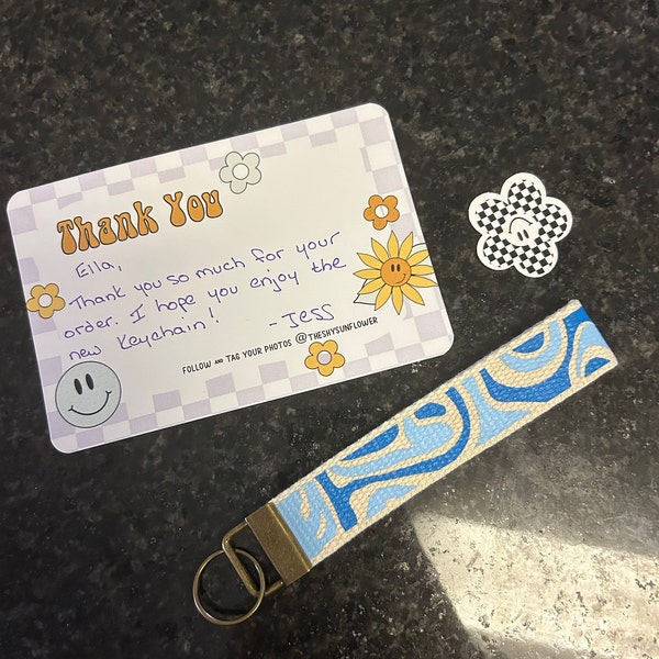 Swirl Spiral Custom Keychain Wristlet / Key Fob Keychain Lanyard Strap ...