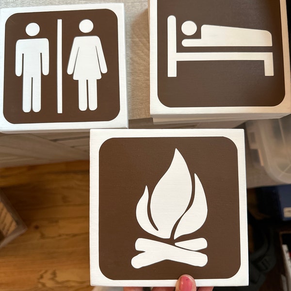 National Parks & Recreation Sign, 100+ Image Choices, Cabin Decor ...