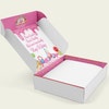 Custom Pink Mailer Box Design Template Personalized Packaging With a ...