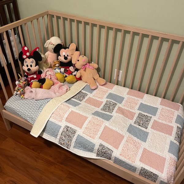 Baby Cuddles DIGITAL PDF Little Fawn Quilt Pattern: 2 Sizes and Layouts ...