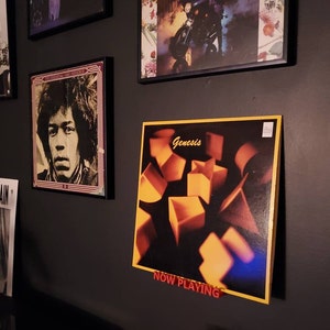 NOW PLAYING Vinyl Record Music Display Wall Mount Rack 3D - Etsy
