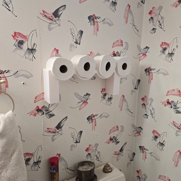The Original POOP - Toilet Paper Holder - Functional and Fun TP Shelf ...
