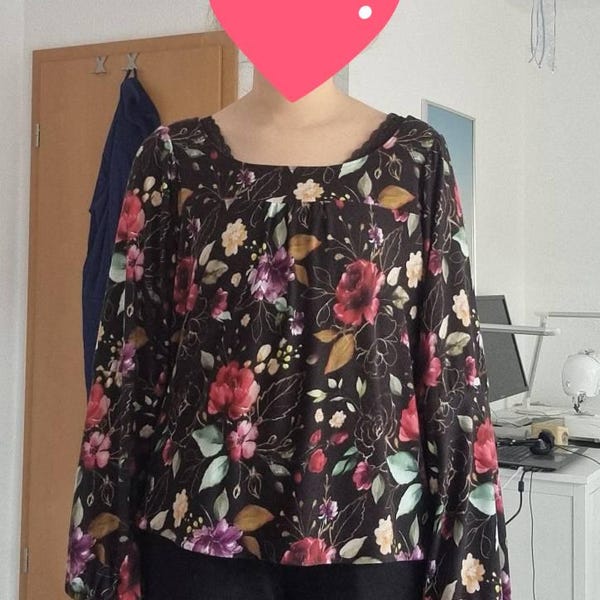 Montana Drop Shoulder Top - PDF Sewing Pattern | Simple Digital Sewing ...