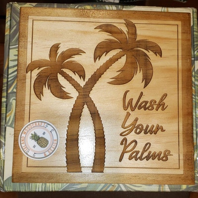 Aloha Tropical Hawaiian Wooden Sign - Etsy