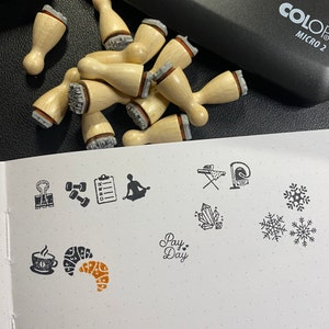 Mini Rubber Stamp KNIGHT ON HORSE Ø 15 Mm / 0.59 Inch - Etsy