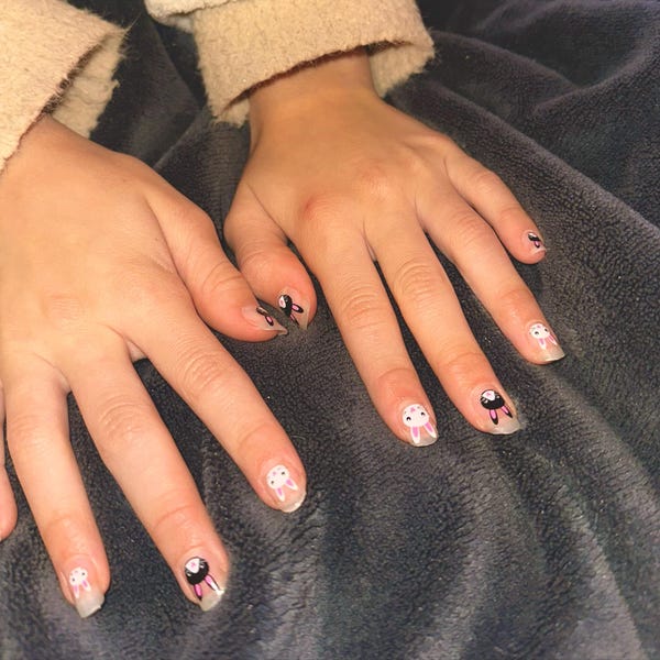 Raspberry Modern French Heat Activated Nail Wraps - Etsy