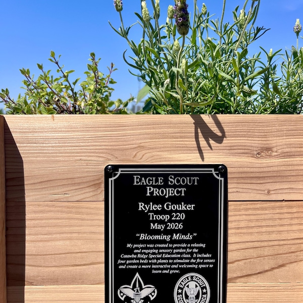 Eagle Scout Project Marker - Vertical 3X5 or 5X7. Officially Licensed ...