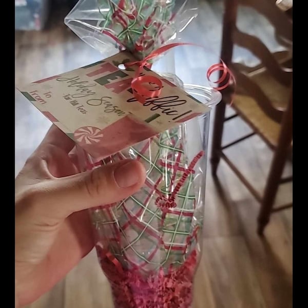 Christmas Ice Tea Gift Tags, You're Tea-riffic! Holiday Appreciation ...