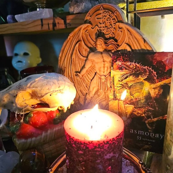 Asmodeus, Greek Statue, Asmoday, Asmodeus Statue Greek Mythology Demon ...