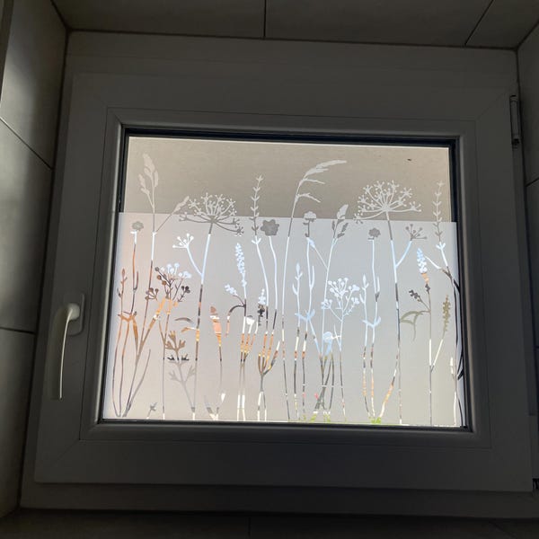 Window Film Grasses, Privacy Film, Frosted Glass Film, Sandblasted Look ...