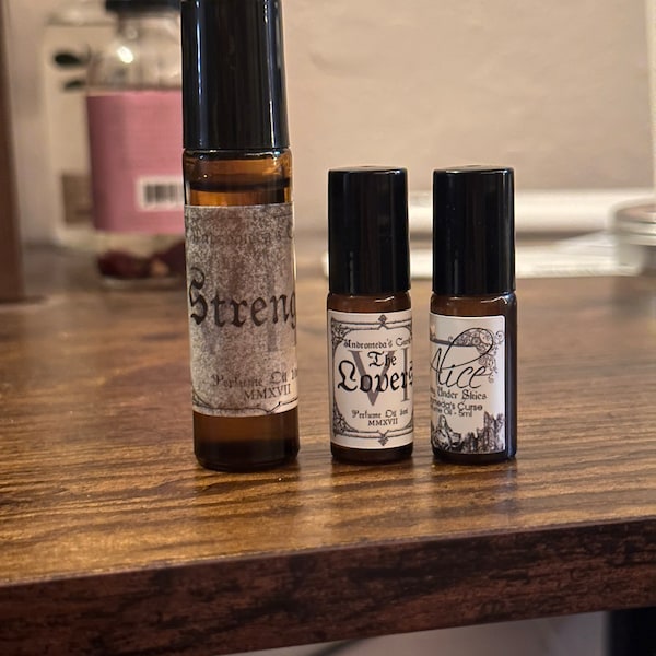 Strength - Coffee, Marshmallow, Tonka Bean - Rollerball Perfume Oil ...