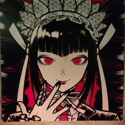 Chobits Chii Cute Kawaii Anime Square Poster Print Artwork Hanged Wall ...