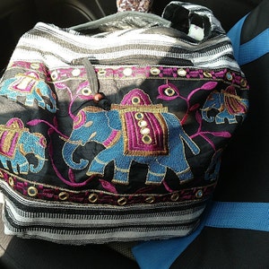 Woven Sling Bag Ethnic Boho Bag Hobo Bag Hippie Bag Cotton | Etsy