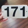 8x4 Reflective Custom Address Sign - Etsy