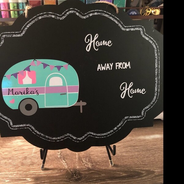 Travel Trailer SVG and PNG, Camper SVG, Home Away From Home Svg, Retro ...