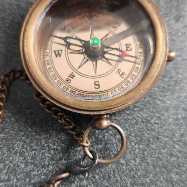 Personalized Compass Anniversary, Birthday, Groomsmen Gift for Him ...