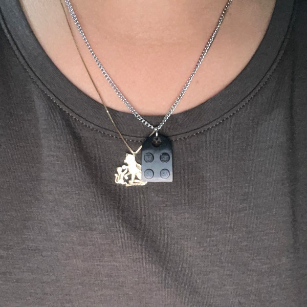 Heart Necklace Set - Made With Authentic LEGO® Bricks - Waterproof ...