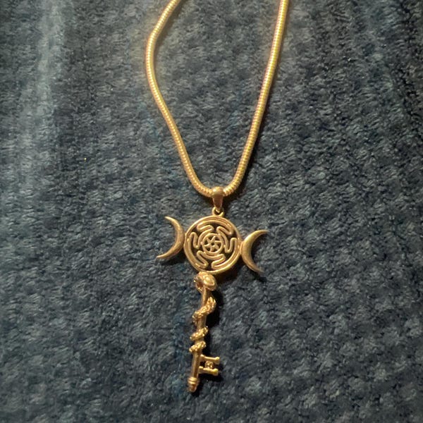 Lady on the Moon Pendant Lady Riding on the Moon Pendant Woman Riding ...