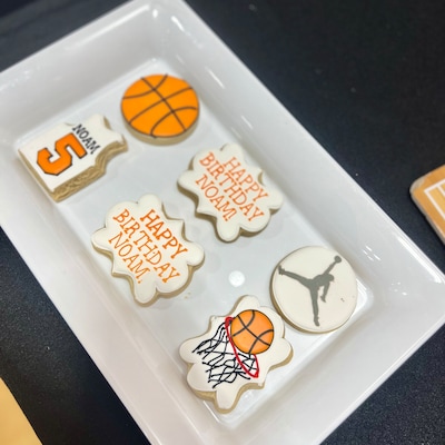 Basketball Cookies - Etsy