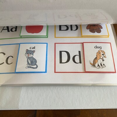 English SPANISH LEARNING BINDER for Kids, Educational Adapted Pre-k ...