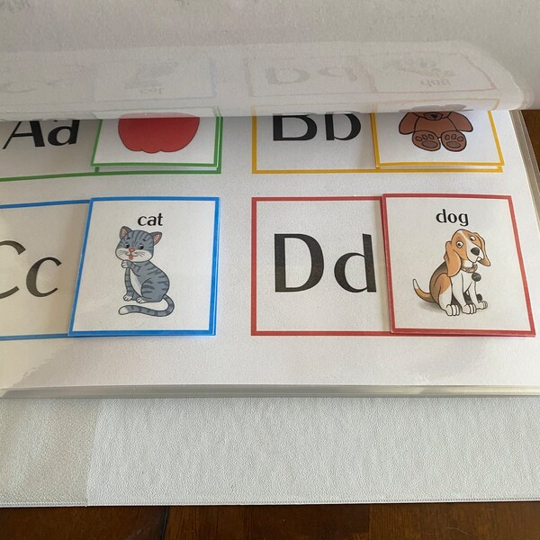 English SPANISH LEARNING BINDER for Kids, Educational Adapted Pre-k ...