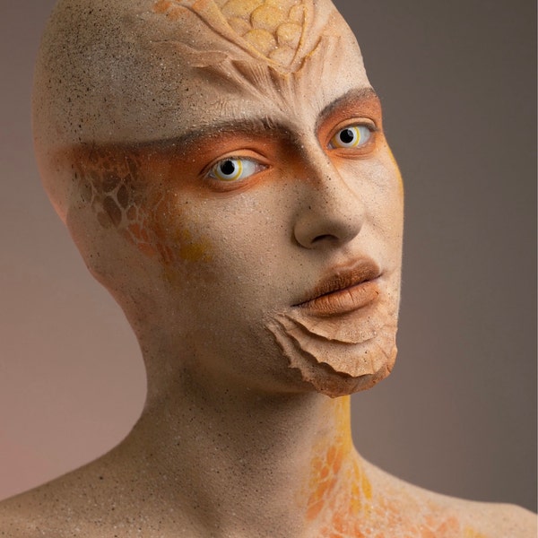 Pack of 2 Unpainted Silicone Prosthetic Gills / Mermaid / Fish - Etsy