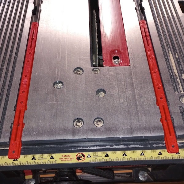 DIGITAL DOWNLOAD - DIY Sliding Extension Fence Parts for Dewalt 7480 / ...