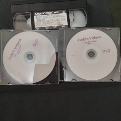 Transfer Your VHS Minidv Hi8 Video 8 Vinyl and Cassette to - Etsy