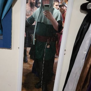 Medieval Shoulder Sack Medieval Linen Bag Historical Bag or - Etsy