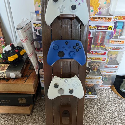 Video Game Controller Holder, Wall Mount Display Organizer Xbox ...