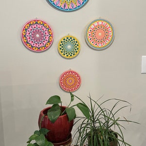 10 Mandala Brushstrokes Patterns at Three Different Sizes | Mandala ...