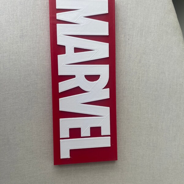 Marvel Studios Style Logo Sign Decor ~7in (man Cave, Game Room ...