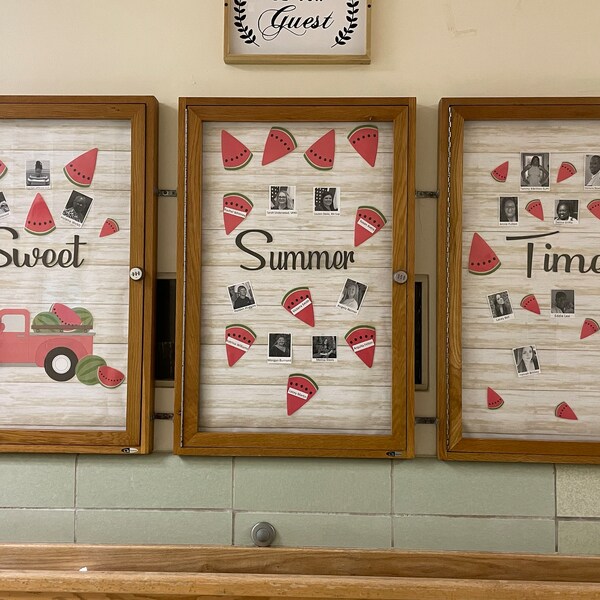 One in a Melon - Summer Truck Bulletin Board Kit - Etsy