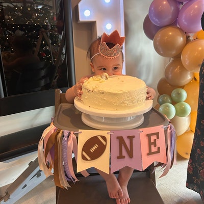 One Lucky Duck Banner, Mallard 1st Birthday Decorations, One Year Old ...