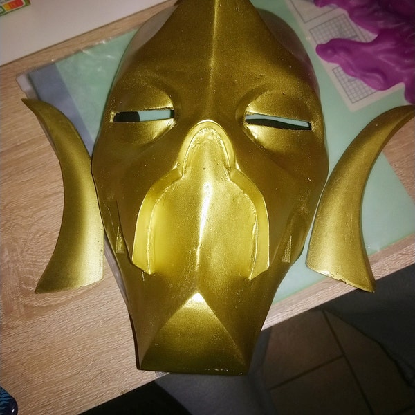 Skyrim Inspired Konahrik Dragon Priest Mask Handmade Replica - Etsy