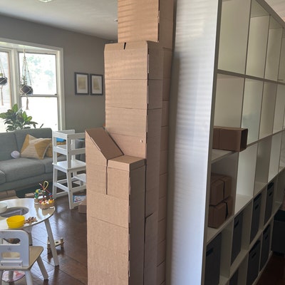 Mega Cardboard Building Blocks 200XXL GIGI Bloks Set Big Interlocking ...