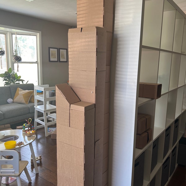 Mega Cardboard Building Blocks 200XXL GIGI Bloks Set | Big Interlocking ...