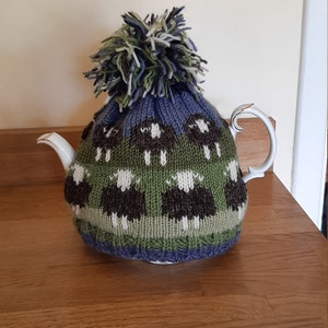Puffin Tea Cosy Hand Knit Wool Puffin Cozy Fair Trade | Etsy