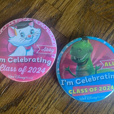 WDW Walt DISNEY WORLD 50th Anniversary Park Button Disney Park Button ...