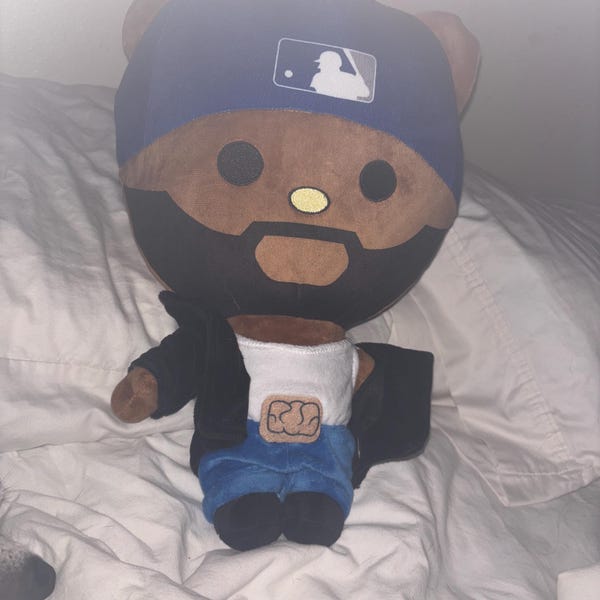 Playboi Carti Hello Kitty Plush, Playboicarti Merch, Rapper Plush - Etsy