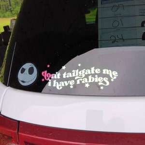 Funny Tailgating Vinyl Decal Chill Btch Car Window Decal Sticker, Car ...