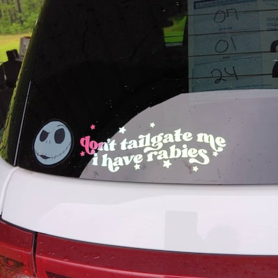 Funny Tailgating Vinyl Decal Chill Btch Car Window Decal Sticker, Car ...