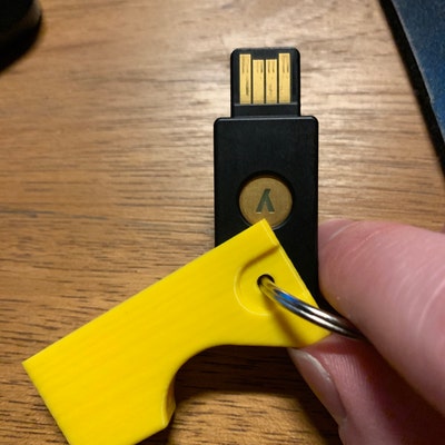 Yubikey 5ci Cover Case Keychain NEW DESIGN - Etsy