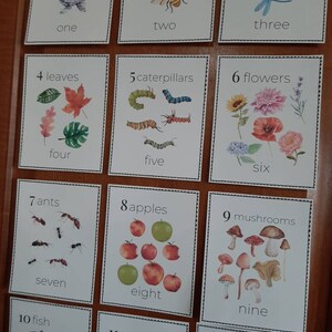 Ocean Alphabet Flash Cards Ocean Theme Educational ABC Cards Watercolor ...