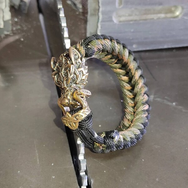 Predator Clasp for a Bracelet Paracord Buckle Brass - Etsy