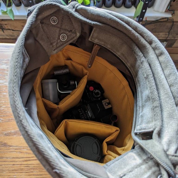 Camera Bag Insert - Turns Any Bag Into a Camera Bag | Custom Interior ...
