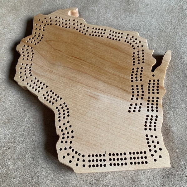 Customizable Motorcycle Cribbage Board Cruiser Custom Style - Pegs ...