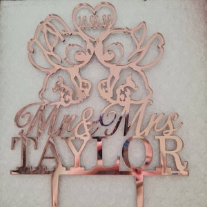 Robin Hood and Maid Marian Cake Topper Disney Wedding Cake - Etsy